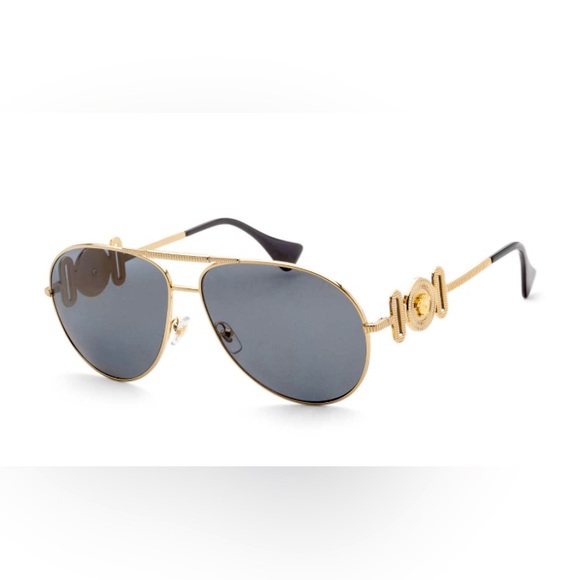 Versace | Accessories | Versaceunisex 65mm Aviator Sunglasses | Poshmark